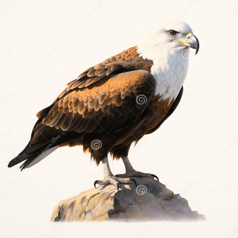 Hyper-realistic Eagle Illustration with Exotic Detail Stock ...
