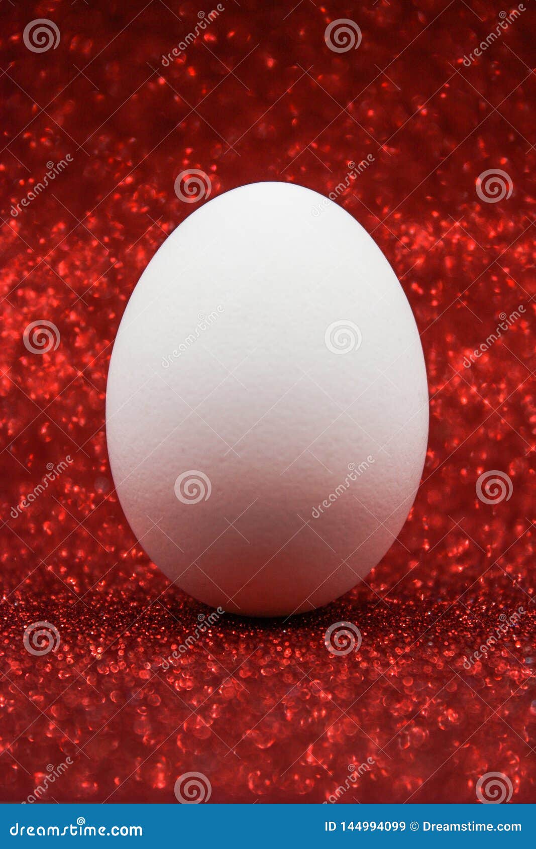 White Egg with Red Background. Stock Image - Image of freshwater, fish ...