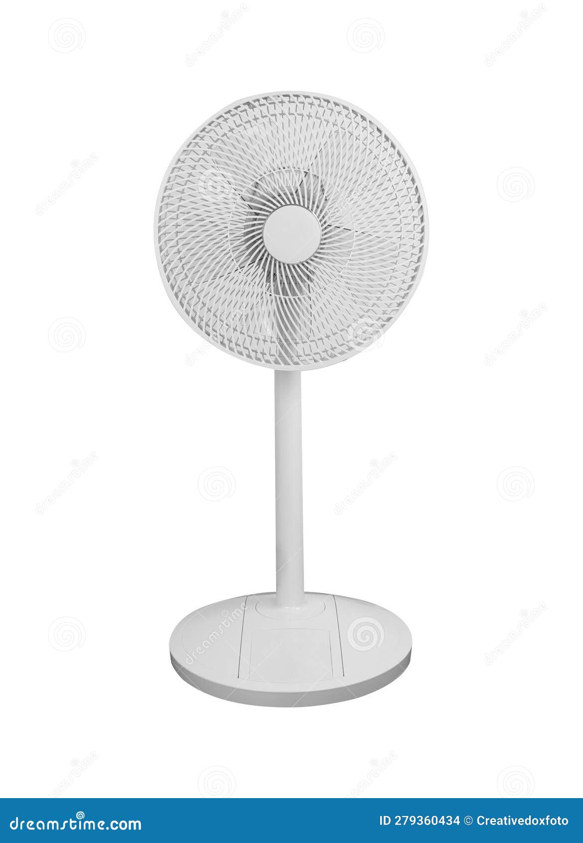 White electric fan stock photo. Image of machine, electric - 279360434