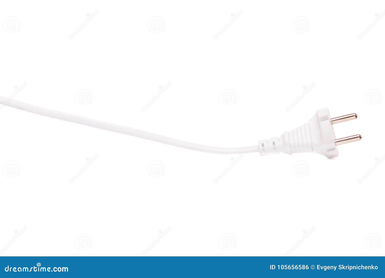 Electric plug isolation stock photo. Image of cord, cable - 105656586