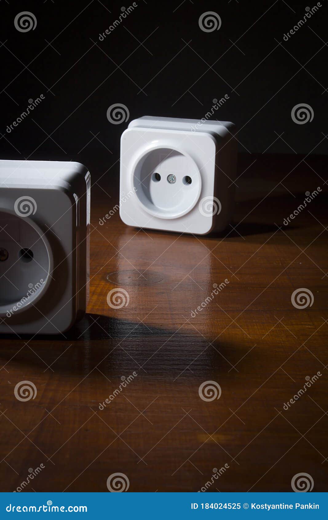 White electrical outlets stock image. Image of power - 184024525