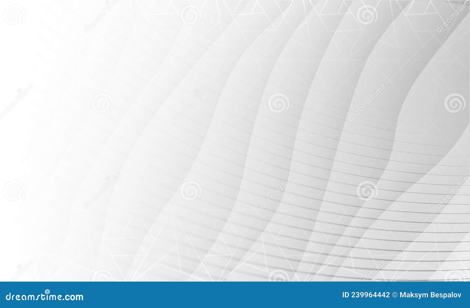 Monochrome Simple Geometric Effect Background. Black Line Halftone Wave ...