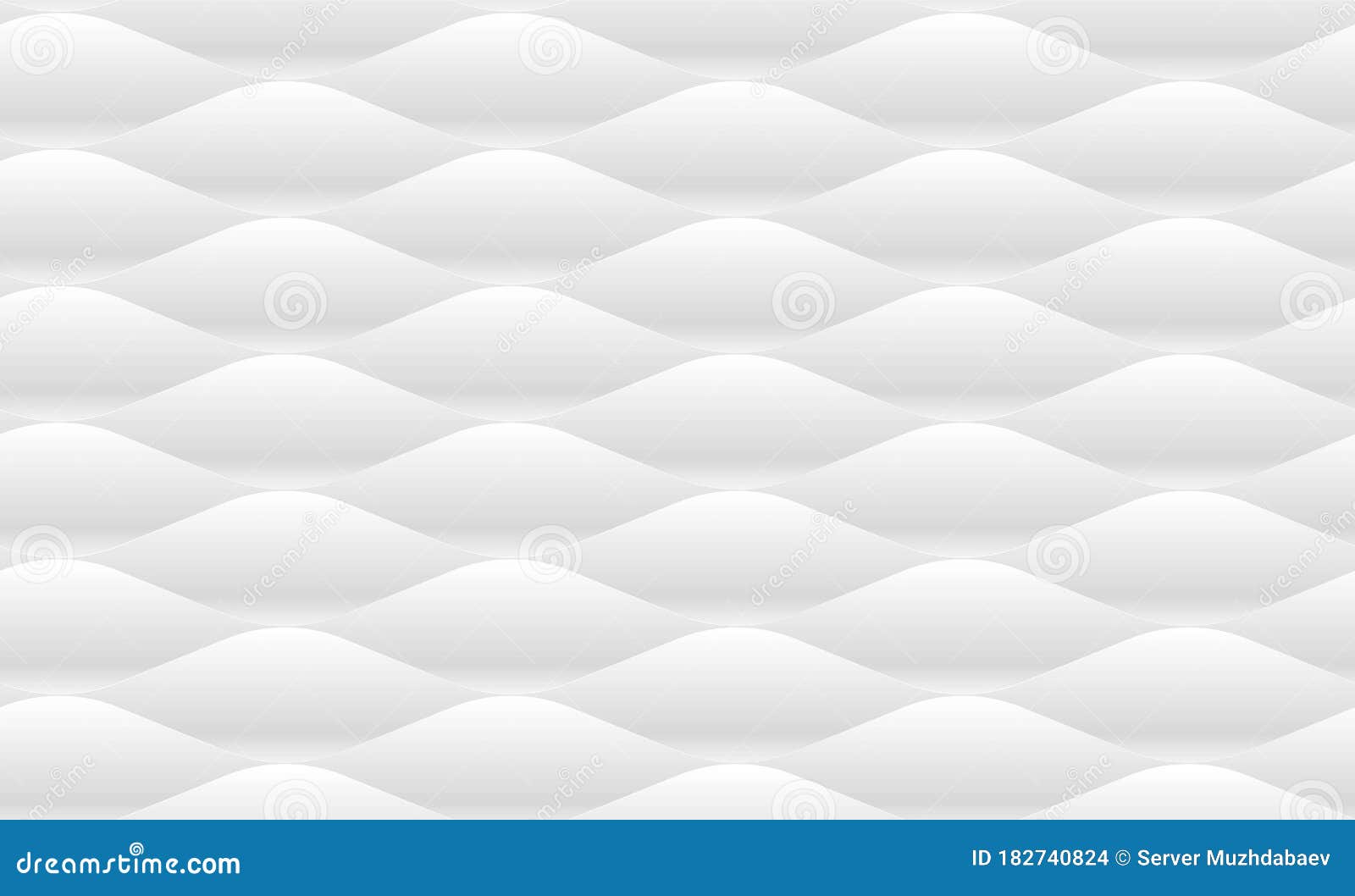 White Embossed Wave Pattern Stock Illustration - Illustration of ...