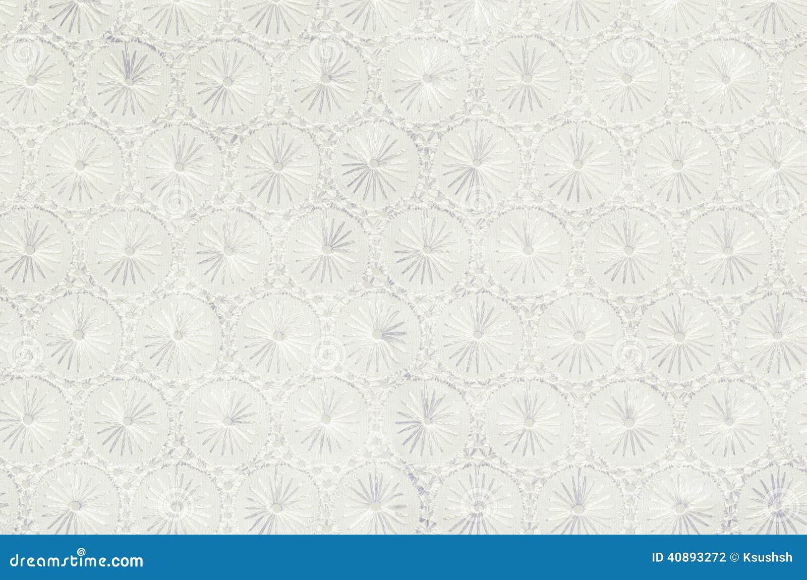 White embroidered fabric stock photo. Image of frame - 40893272