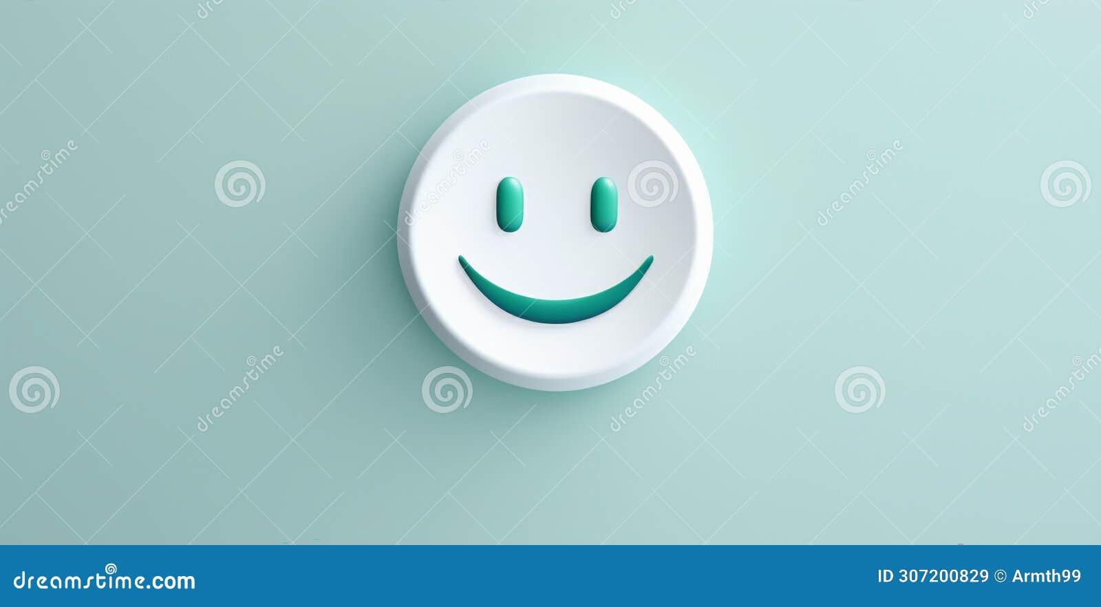 A White Emoticon with Smiley Face for Happiness and Good Judgment ...