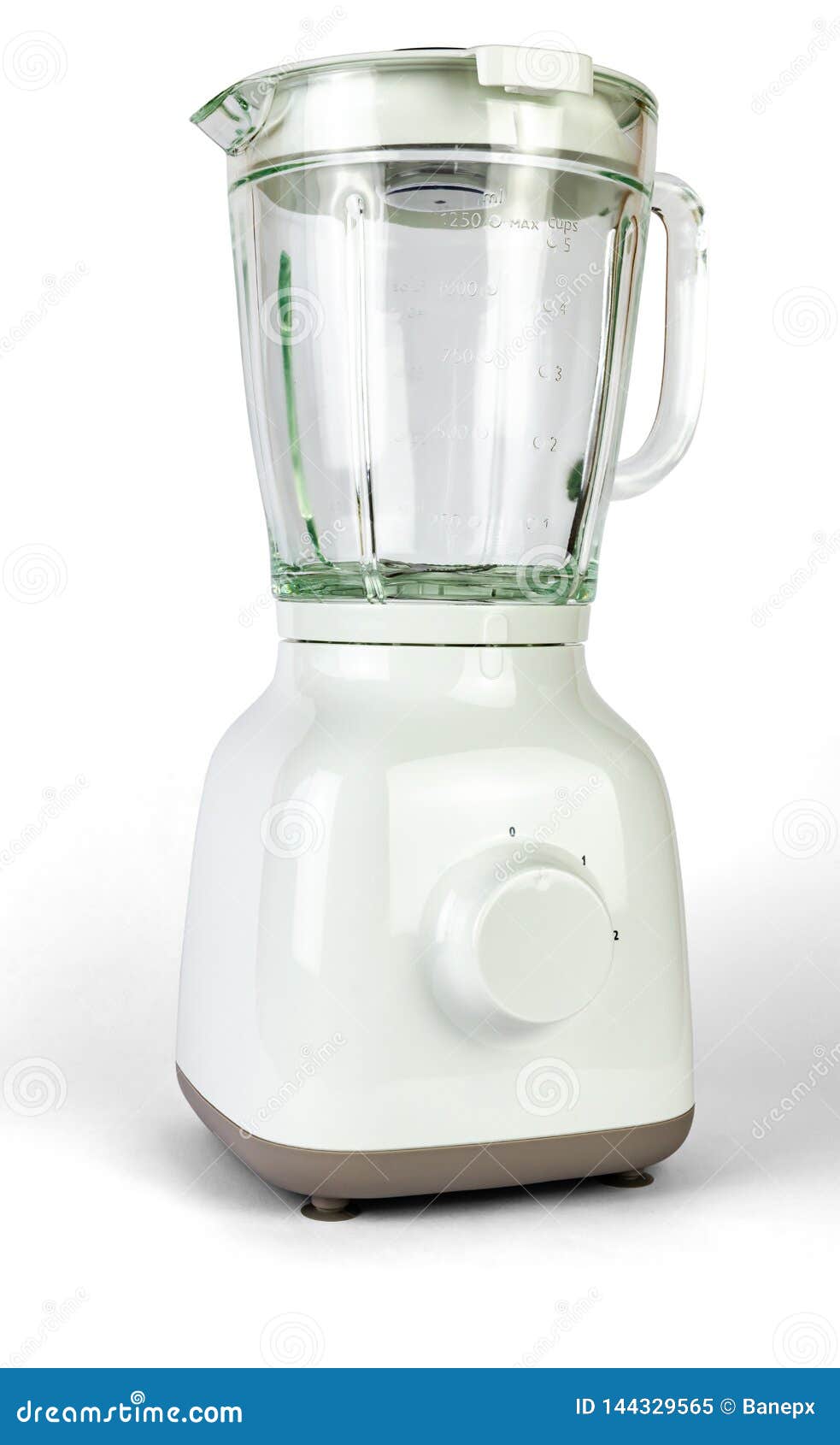 White empty blender stock image. Image of container - 144329565