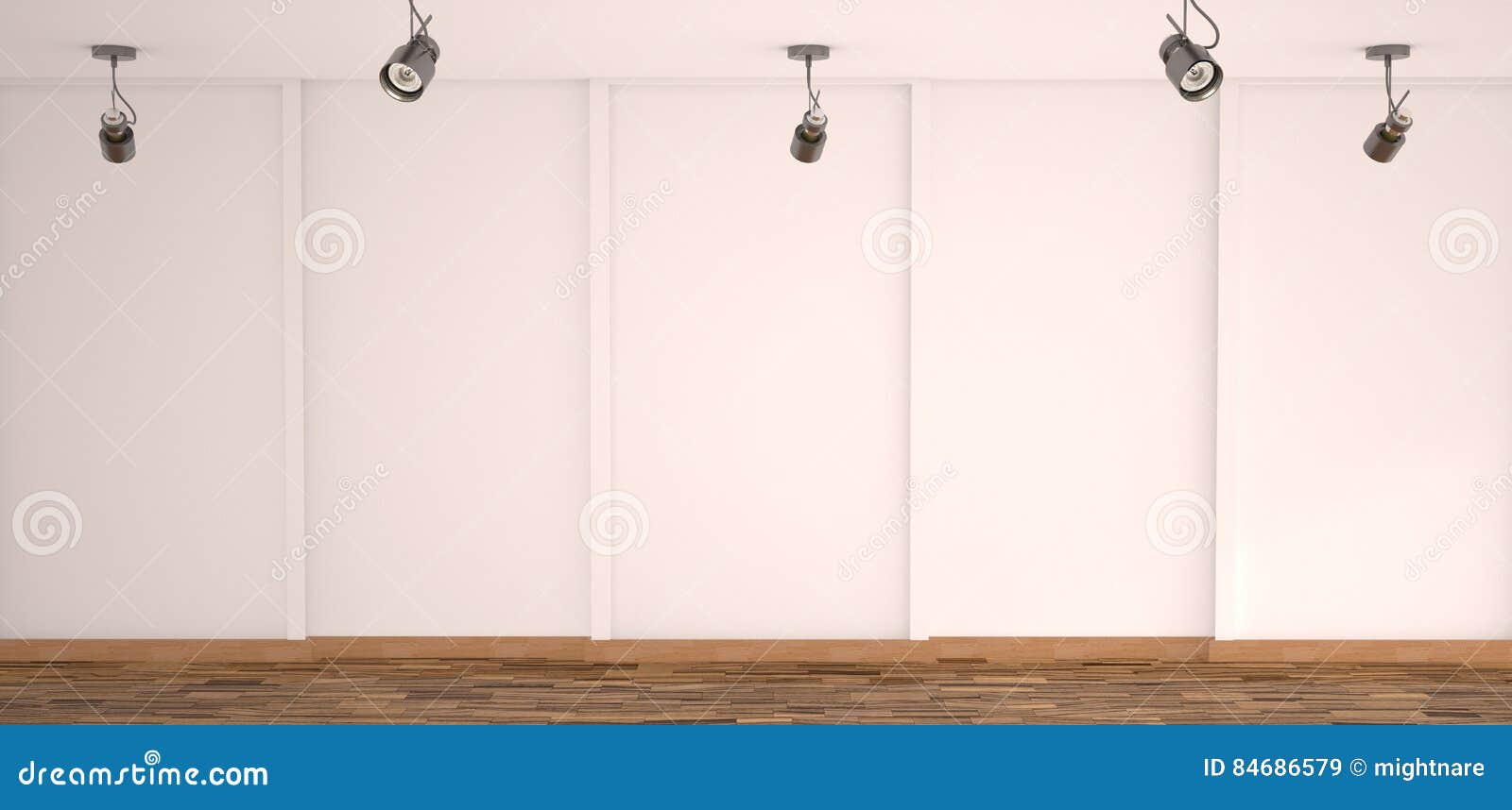 White empty gallery stock image. Image of hall, exhibition - 84686579
