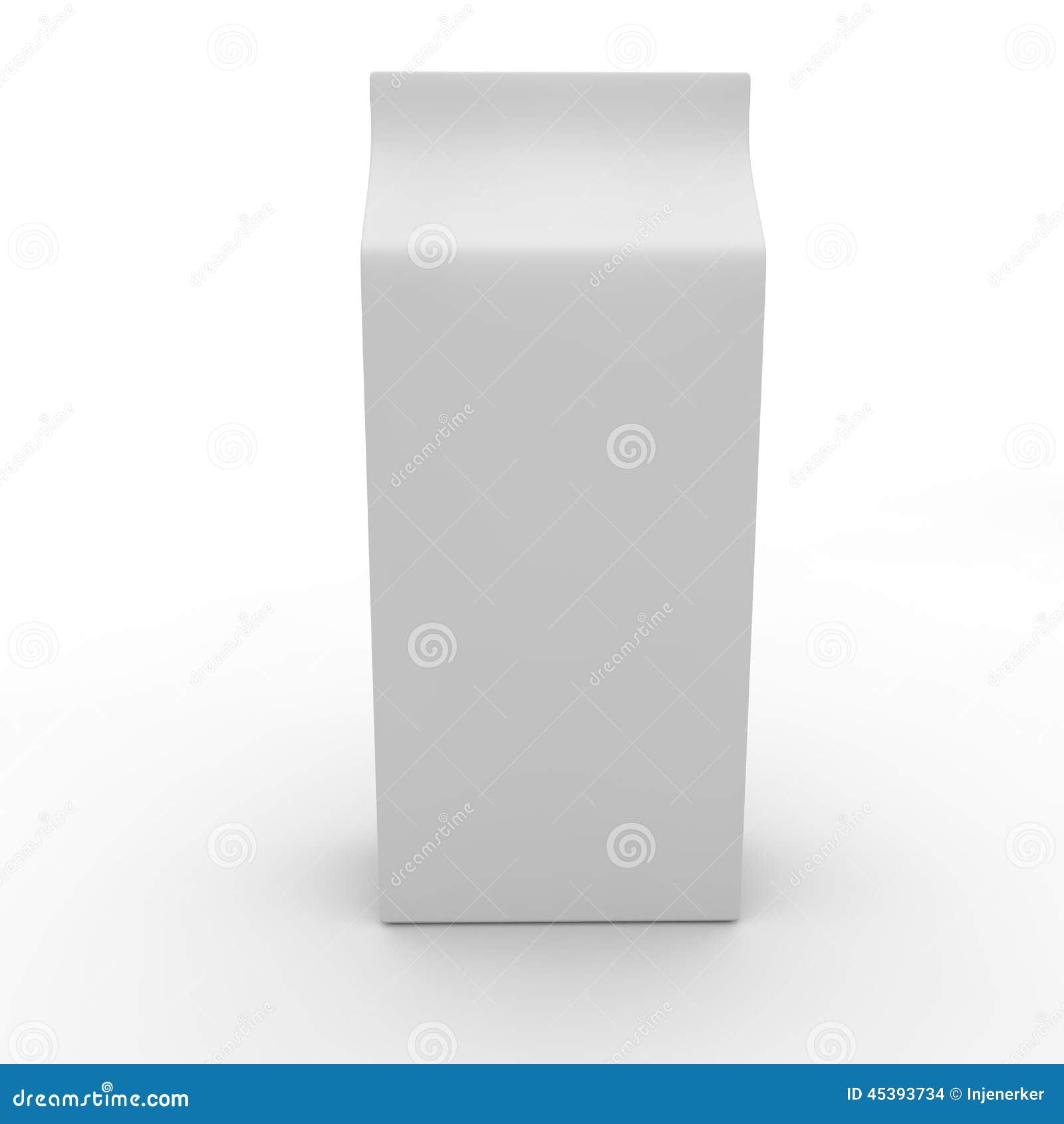 White empty package stock illustration. Illustration of nectar - 45393734