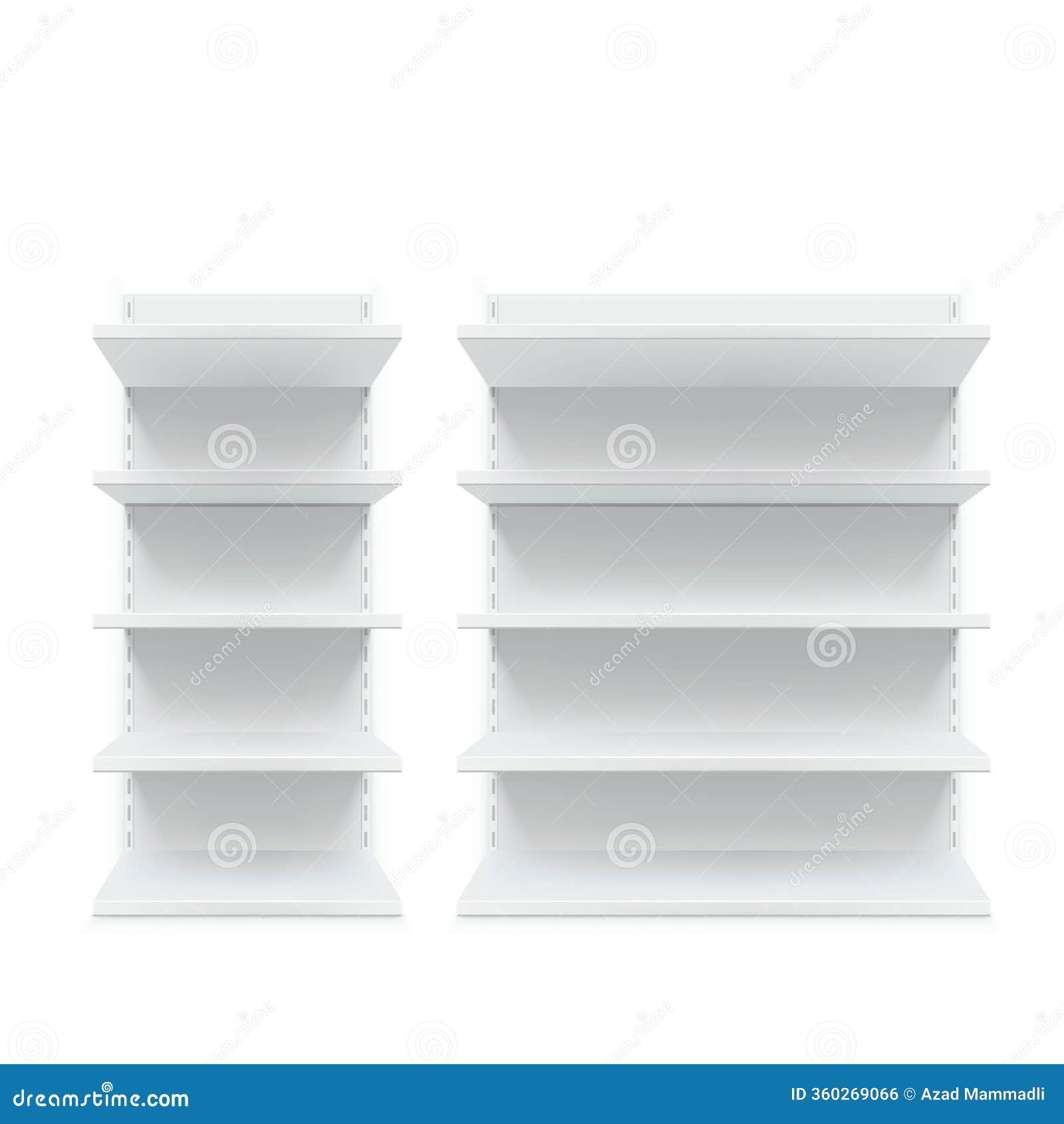 Empty Retail Display Rack For Seamless Mockups Versatile Display Unit ...