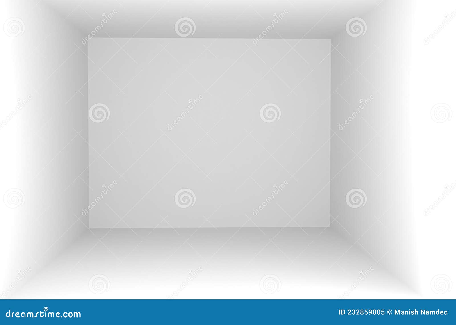 White empty studio room stock illustration. Illustration of gradient ...