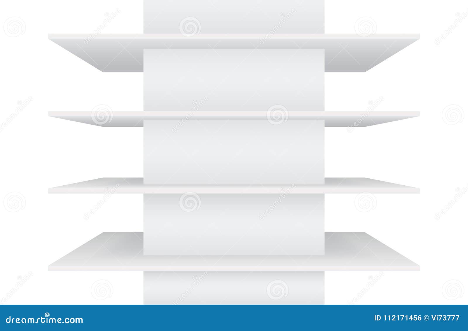Empty Shelving Stands. Merchandising Market Retail Display Racks In ... Empty Shelving Stands. Merchandising Market Retail Display Racks In ...