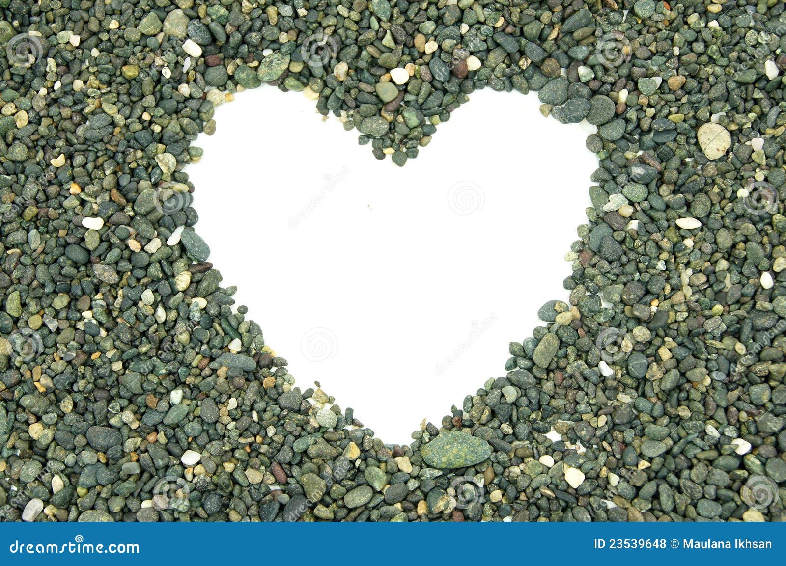 White Empty Space Heart-shaped Stock Photo - Image of beach, built ...