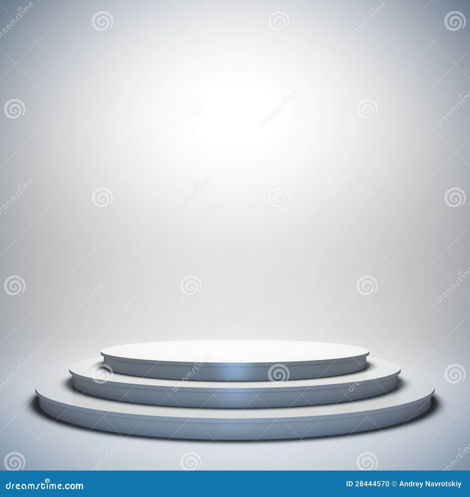 White empty stage. stock illustration. Illustration of entertainment ...