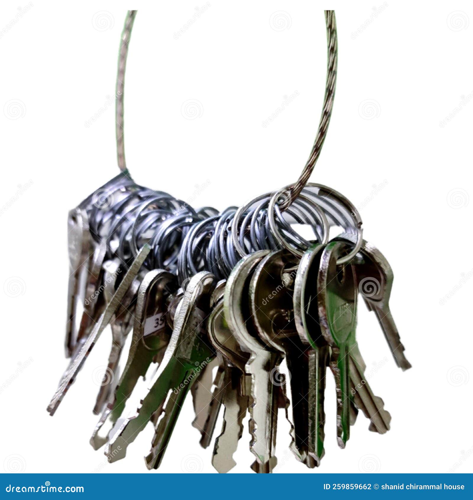 White Etched Image of Group of Keys Stock Photo - Image of keys ...