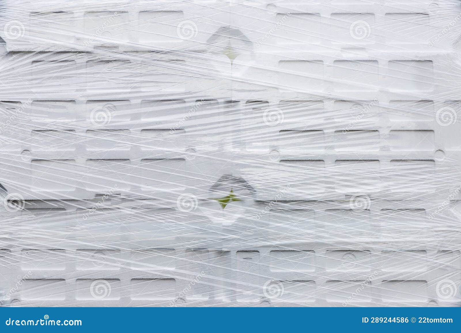 White Expanded Polystyrene Boxes As Abstract Background Stock Photo ...