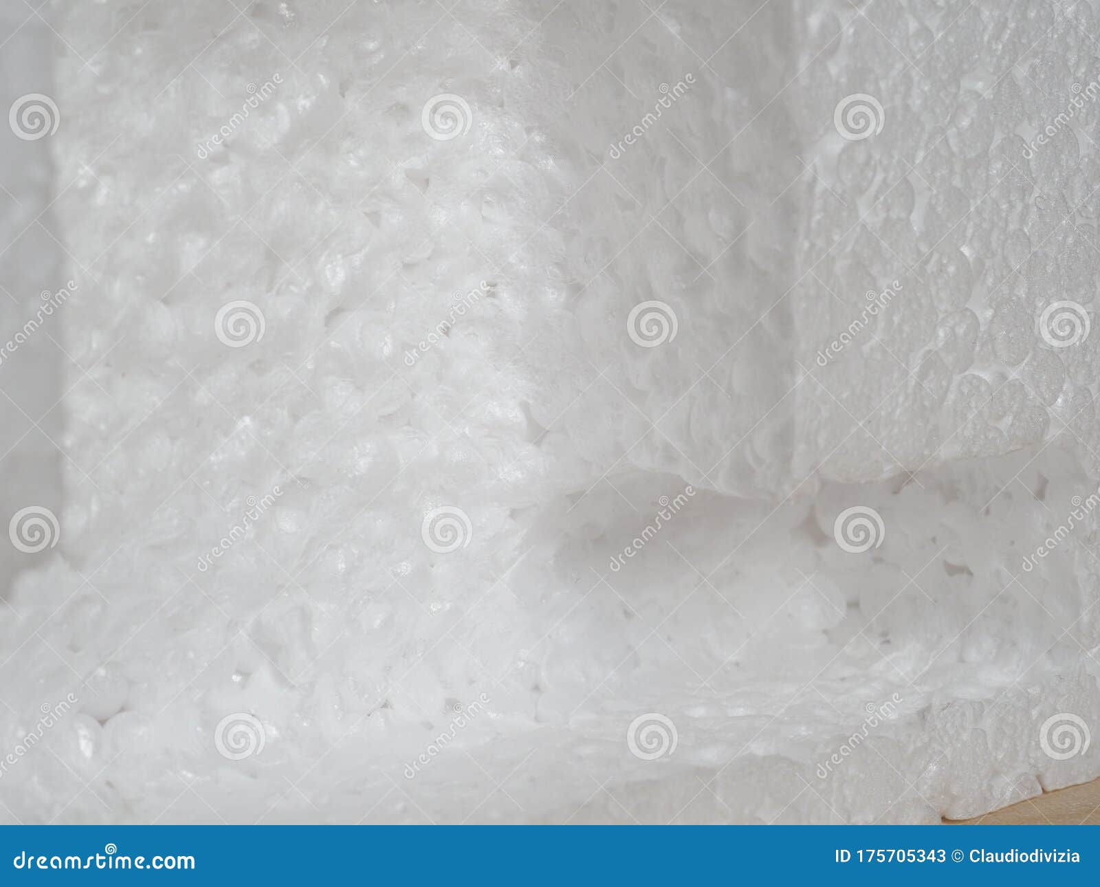 White Expanded Polystyrene Plastic Texture Background Stock Image ...