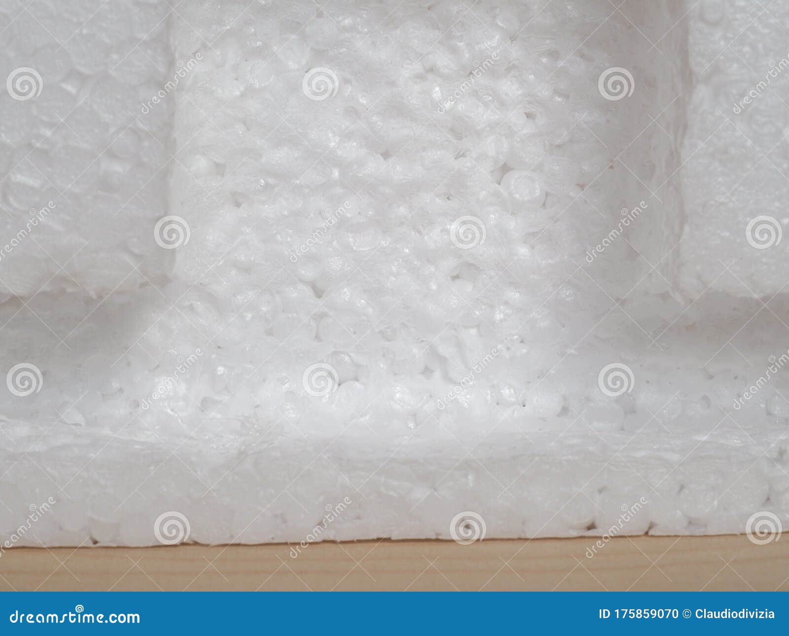 White Expanded Polystyrene Plastic Texture Background Stock Photo ...