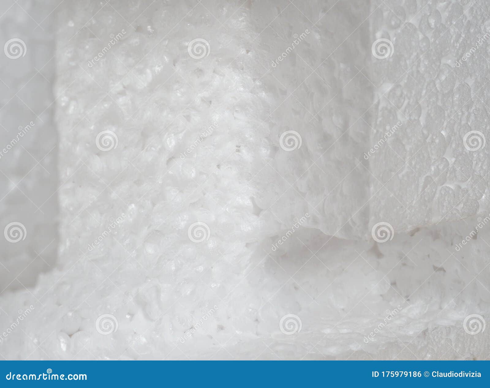 White Expanded Polystyrene Plastic Texture Background Stock Photo ...