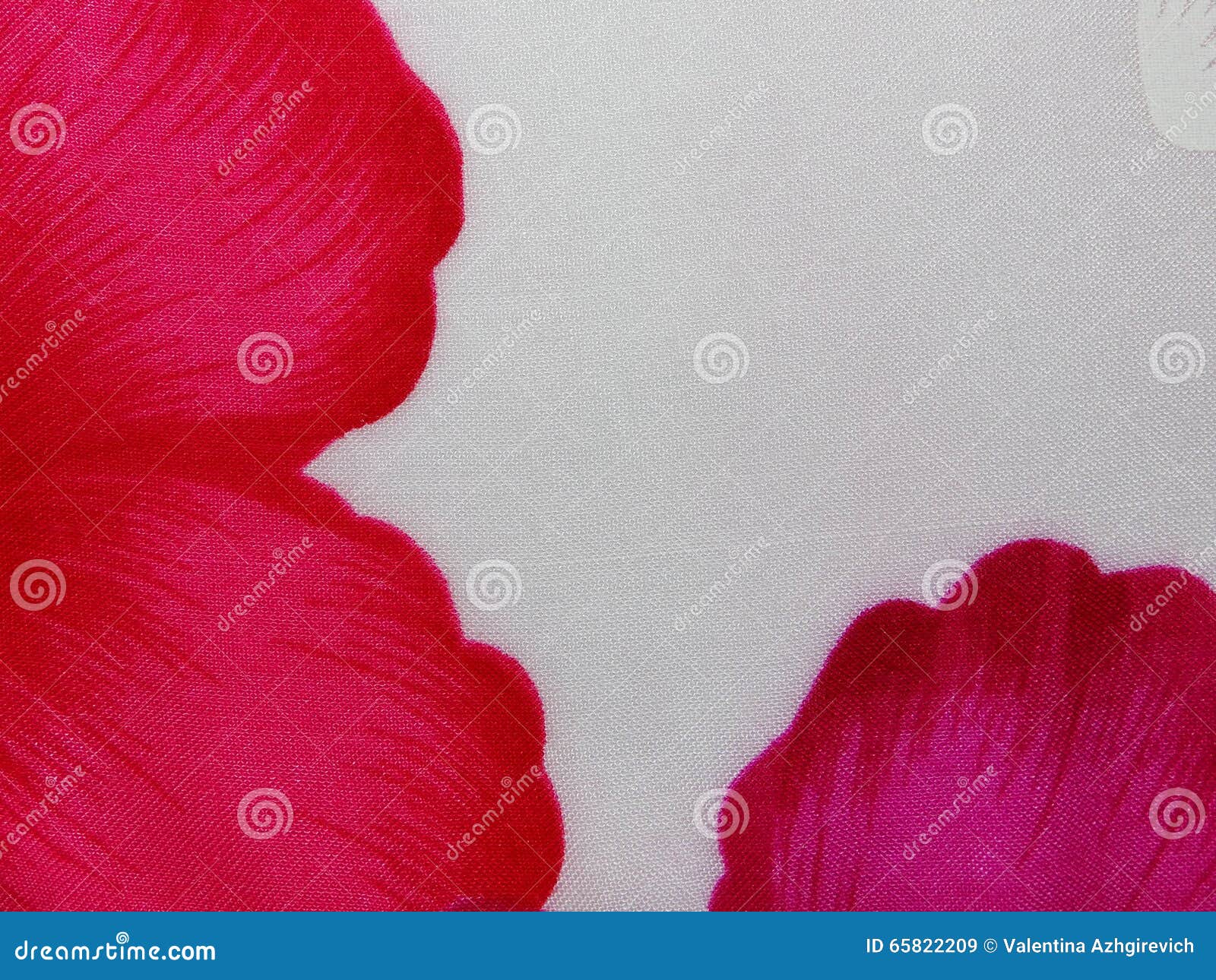 White Fabric with Red Pattern Stock Image - Image of pattern, abstract ...