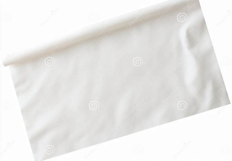 White Fabric Roll Texture Background- Smooth, High Quality Image Stock ...