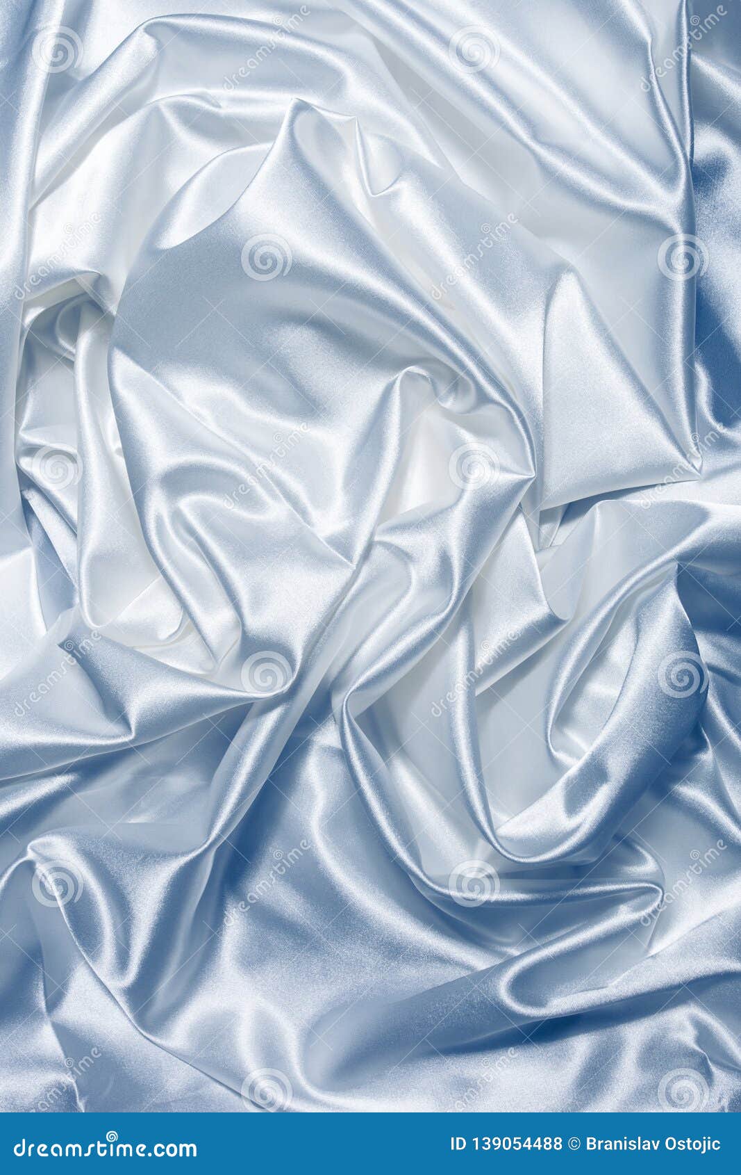 White Fabric Satin Pattern Abstract Background Studio Shot Stock Photo ...