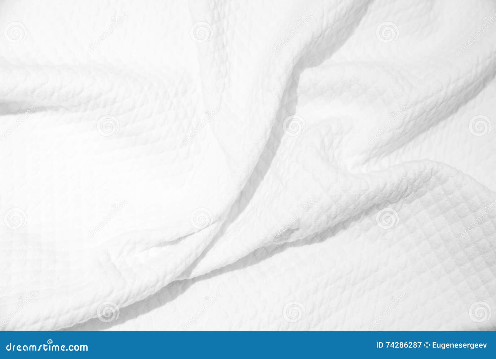 White Fabric Texture, Cotton Blanket Texture Stock Image - Image of ...