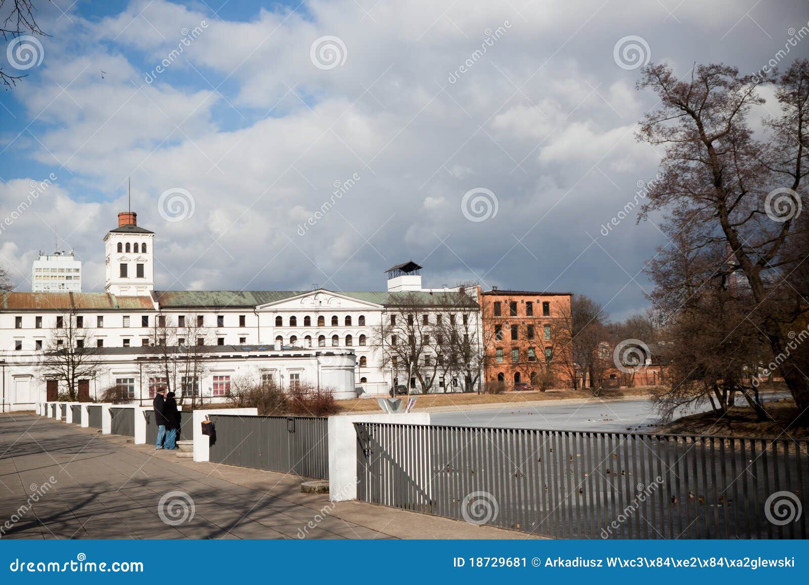 White Factory in Lodz, Poland Editorial Photo - Image of sunday, church ...