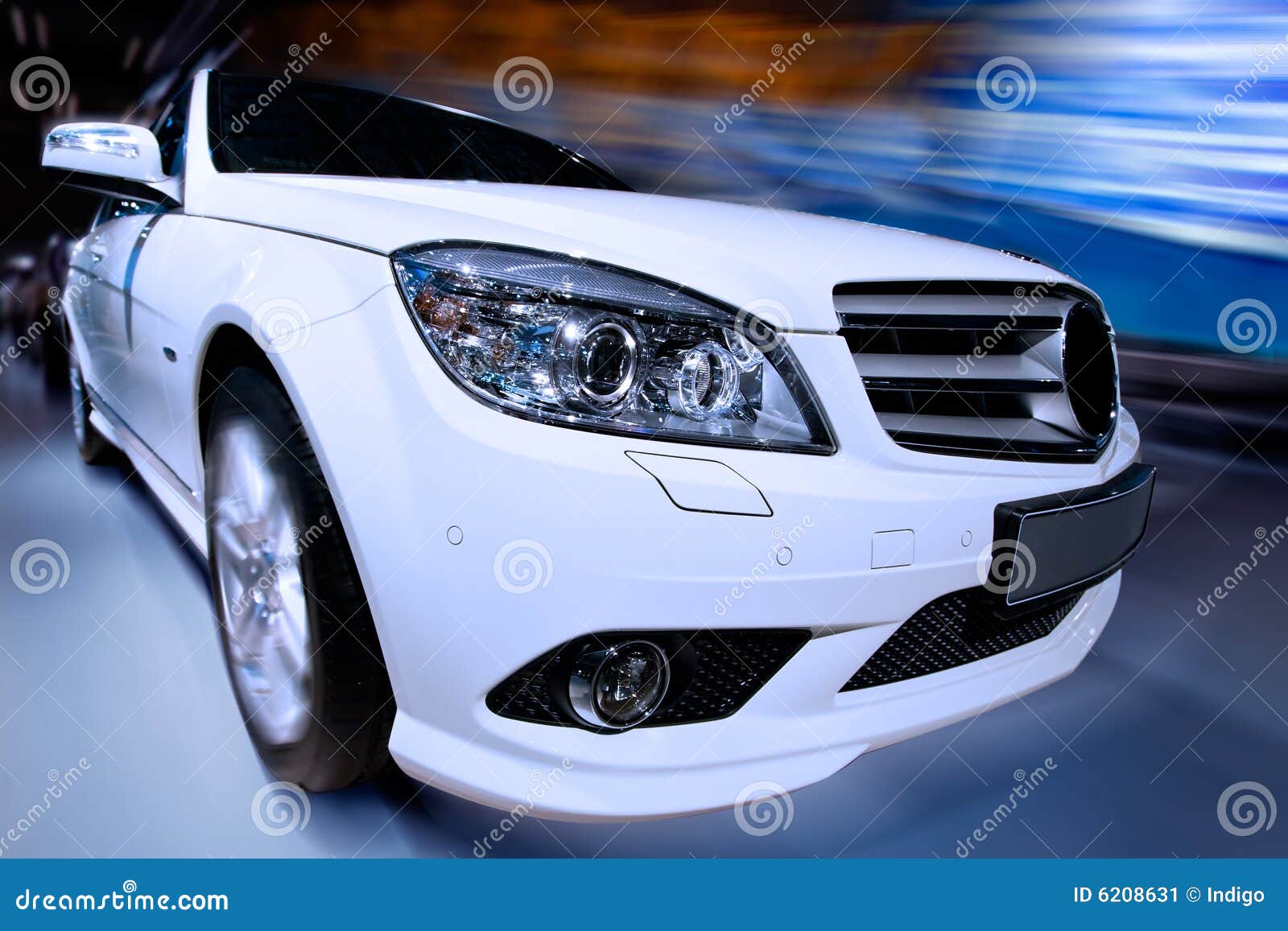 White fast car stock image. Image of shiny, sports, white - 6208631