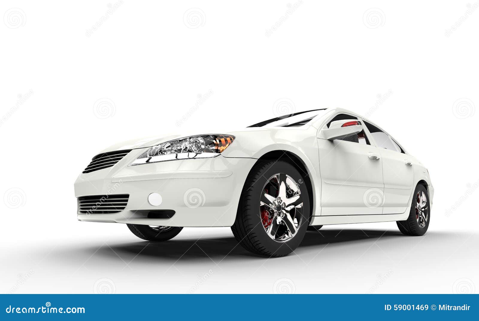 White Fast Car stock illustration. Illustration of cars - 59001469
