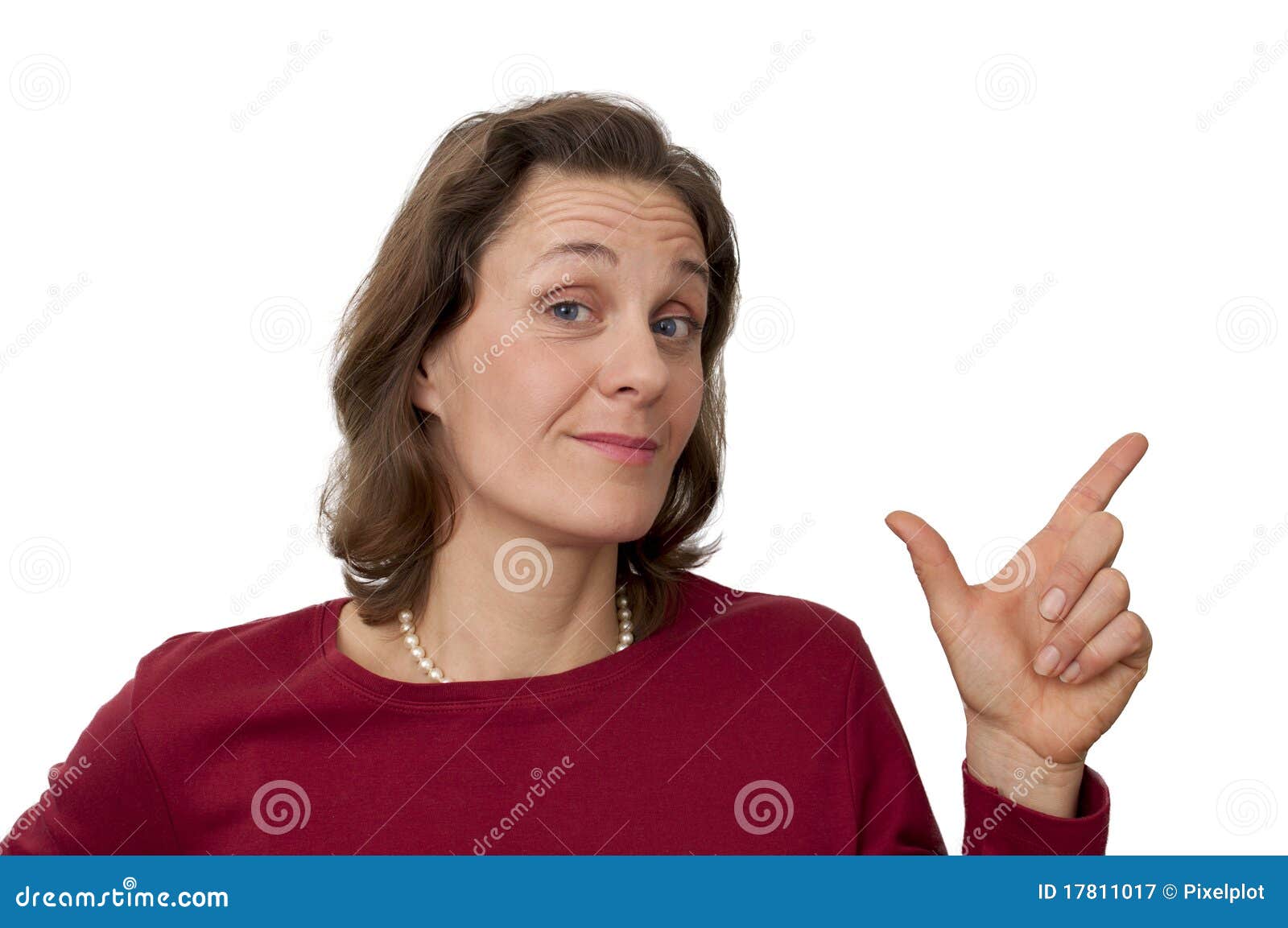 White female stock image. Image of confident, isolated - 17811017