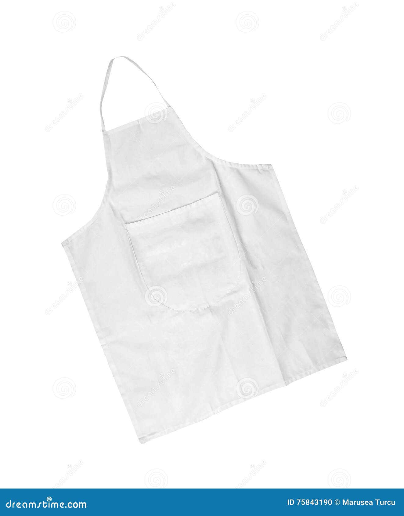 Female Apron Isolated On White Background Stock Photography ...