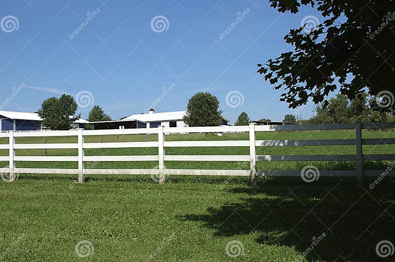 White Fence stock photo. Image of home, field, outdoors - 20910
