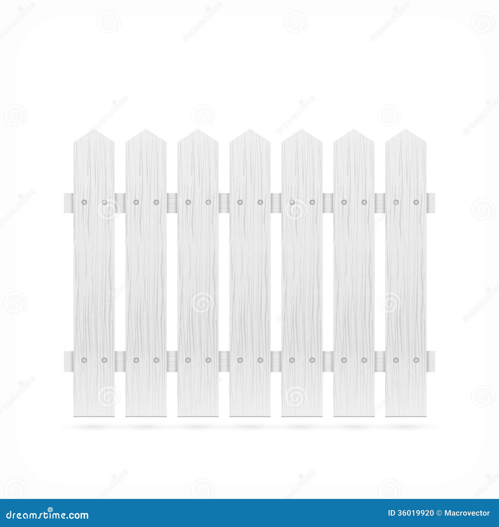White fence tile stock vector. Illustration of farm, architecture ...