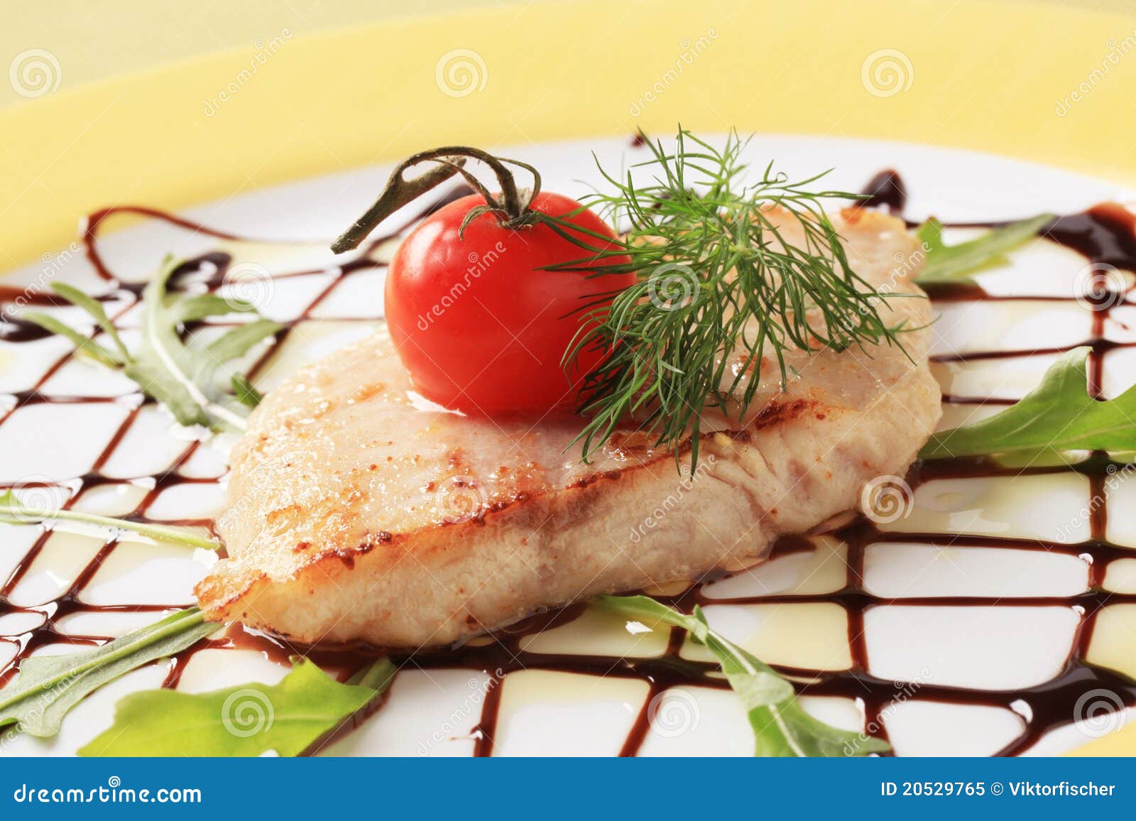 White fish fillet stock image. Image of roasted, salmon - 20529765