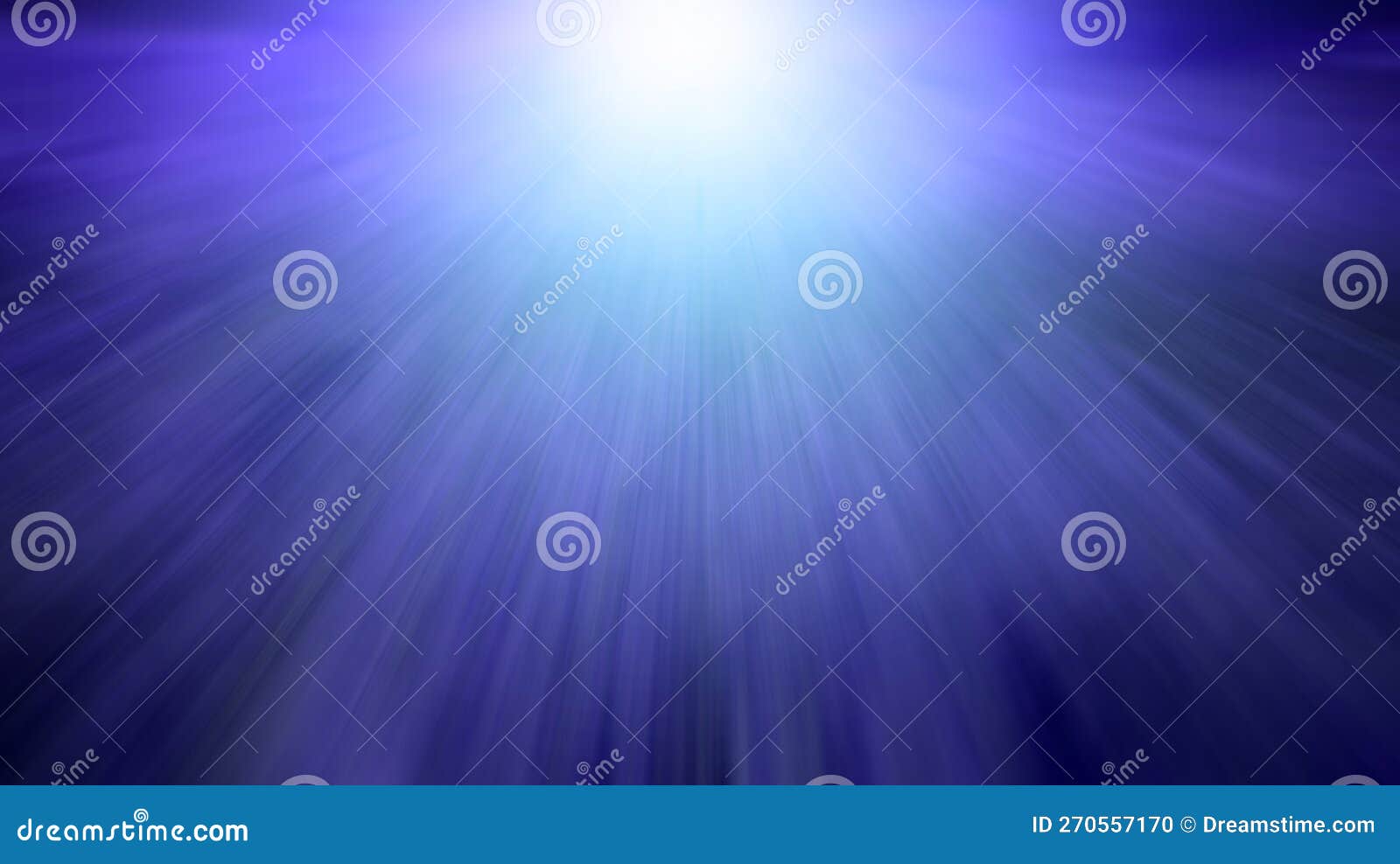 White Flash on a Blue Backgrounds. Light with Rays. Stock Photo - Image ...
