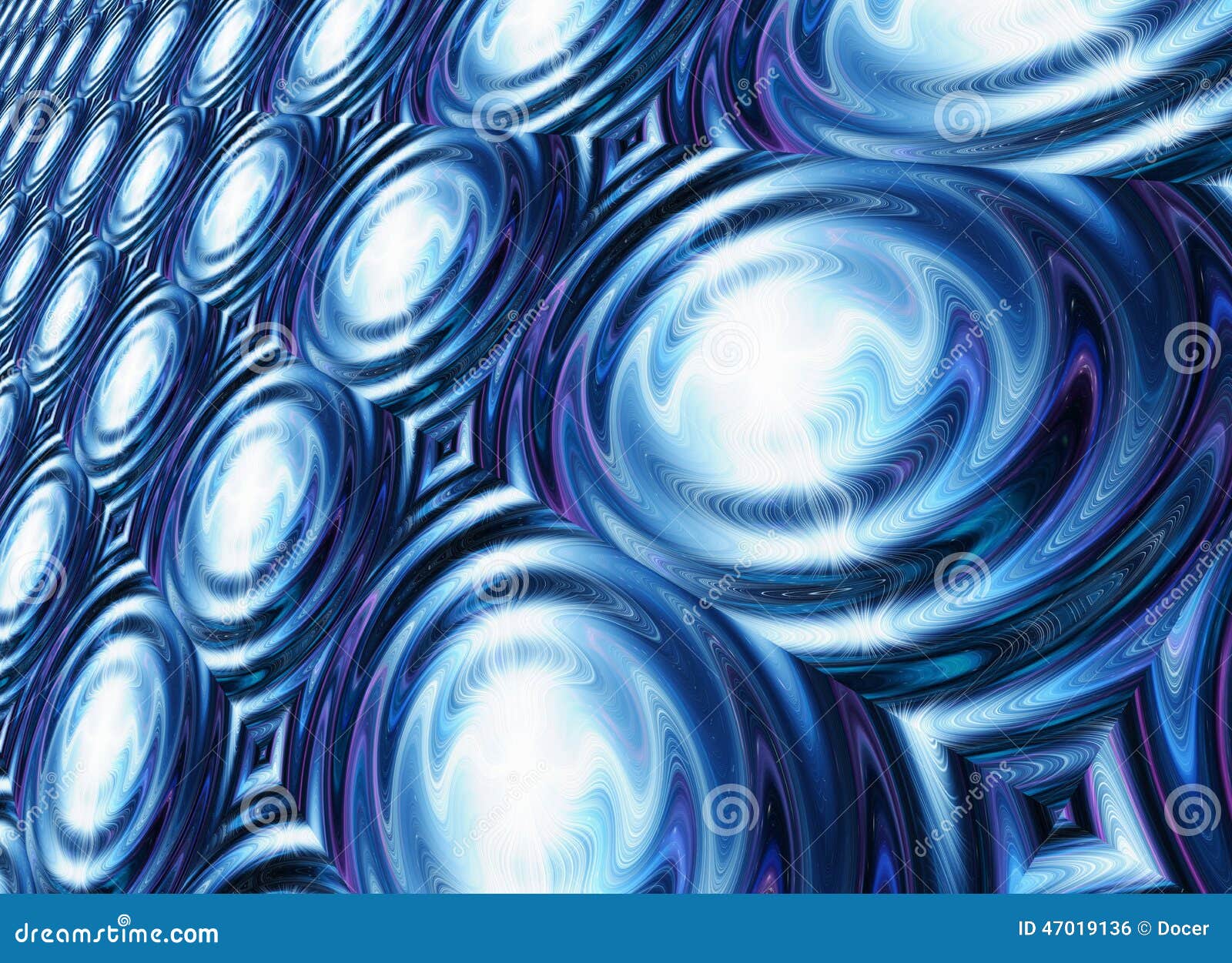 Waves Ripple In 3D, Shows Peaks And Troughs That Illustrate Resonance ...