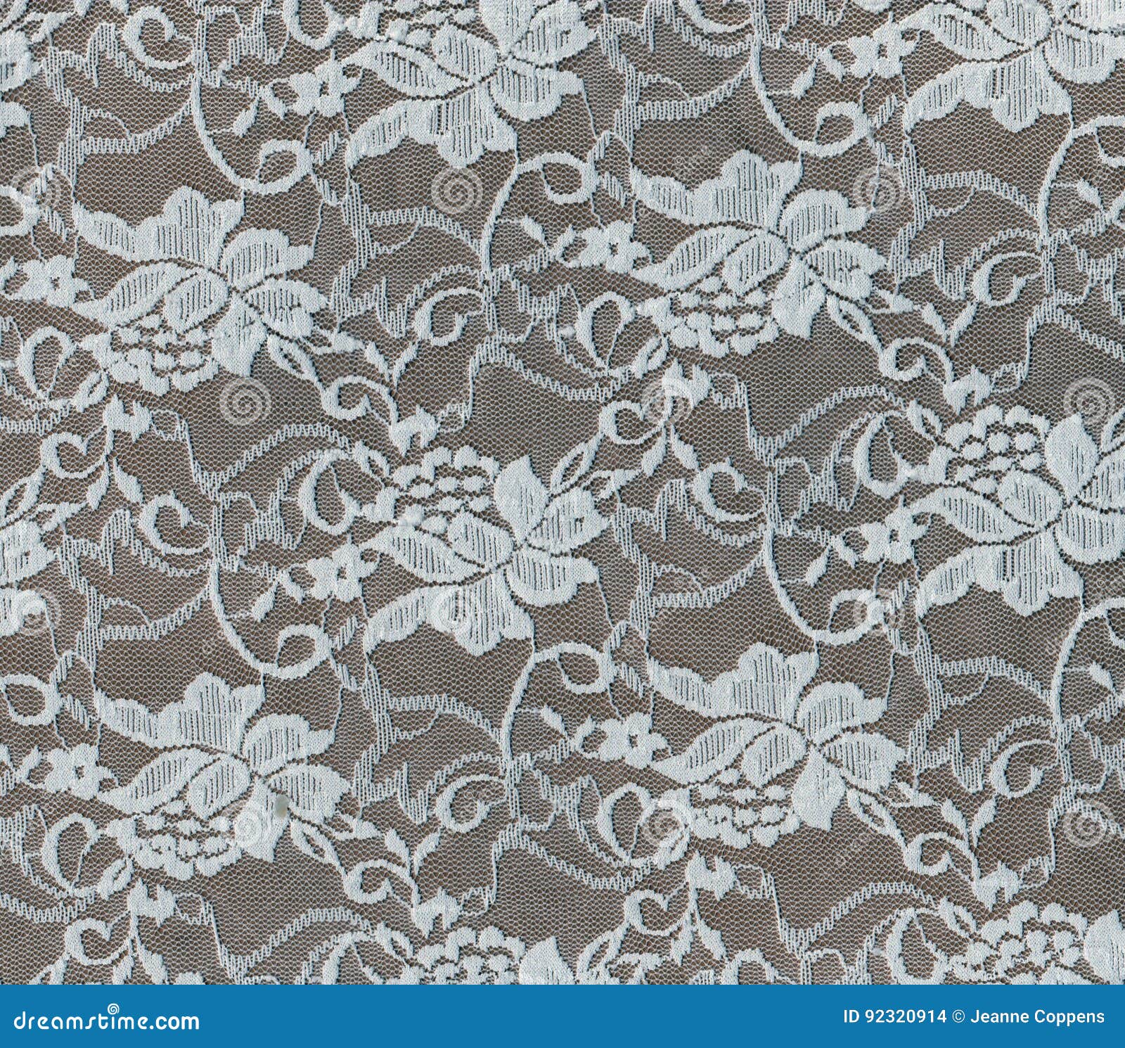 White Floral Lace Texture for Background. Stock Photo - Image of ...