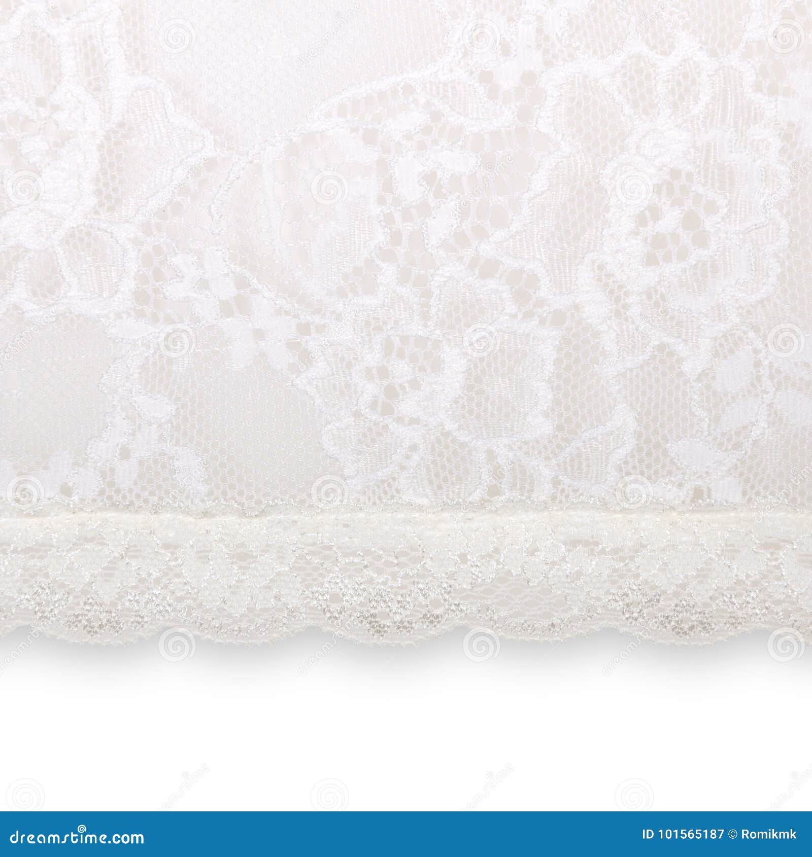White Floral Lace on a White Stock Image - Image of background, texture ...