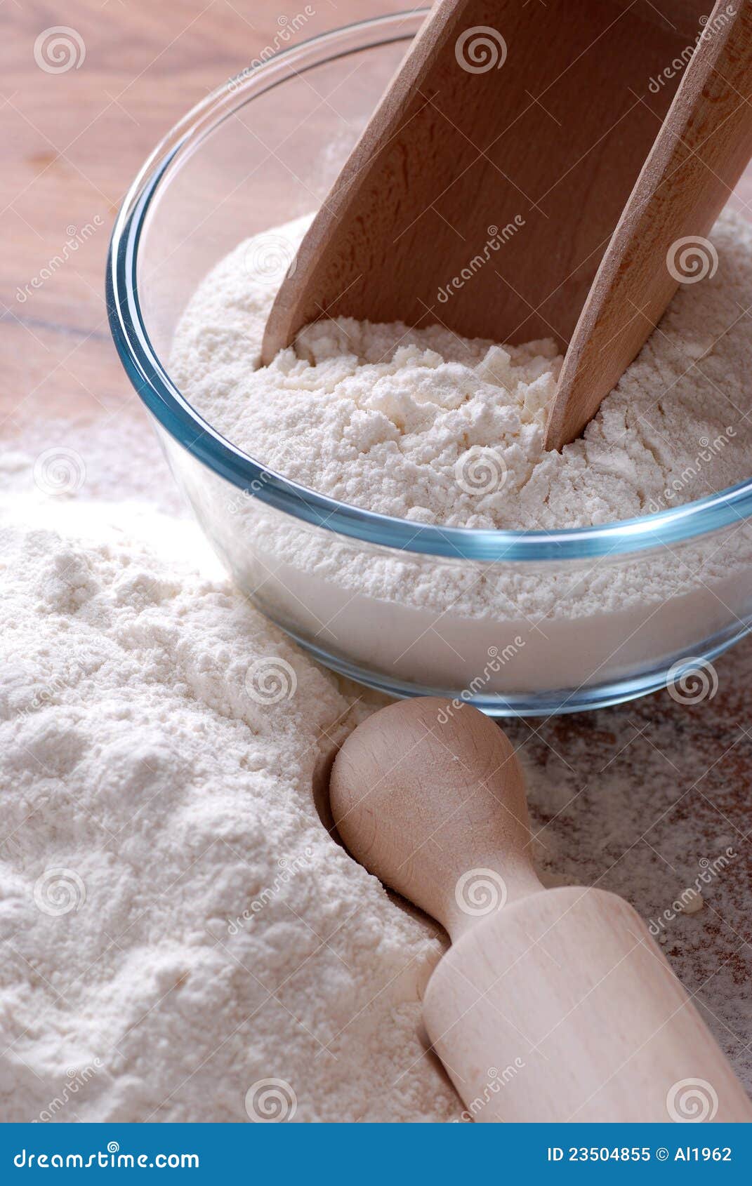 White flour stock image. Image of nutrition, quantity - 23504855