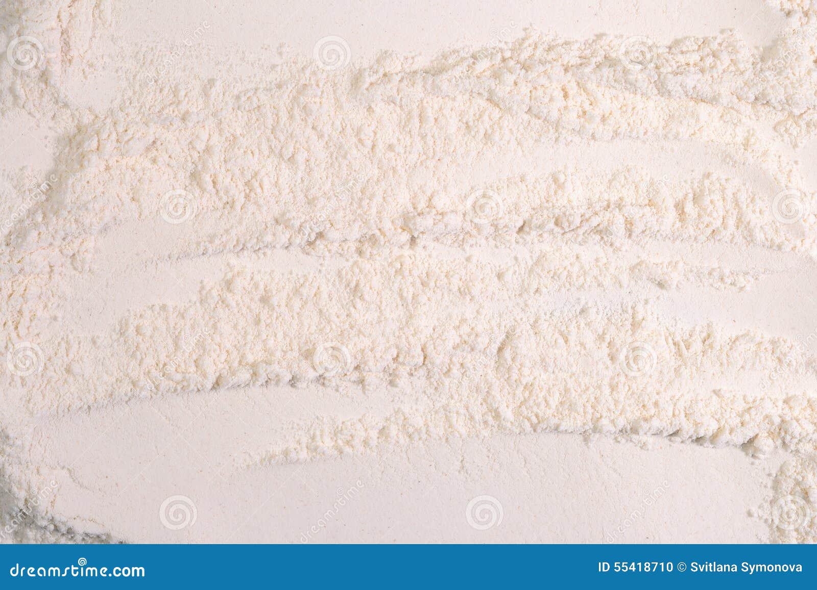 Flour On A Background Of Linen Fabric. Flour Texture Royalty-Free Stock ...