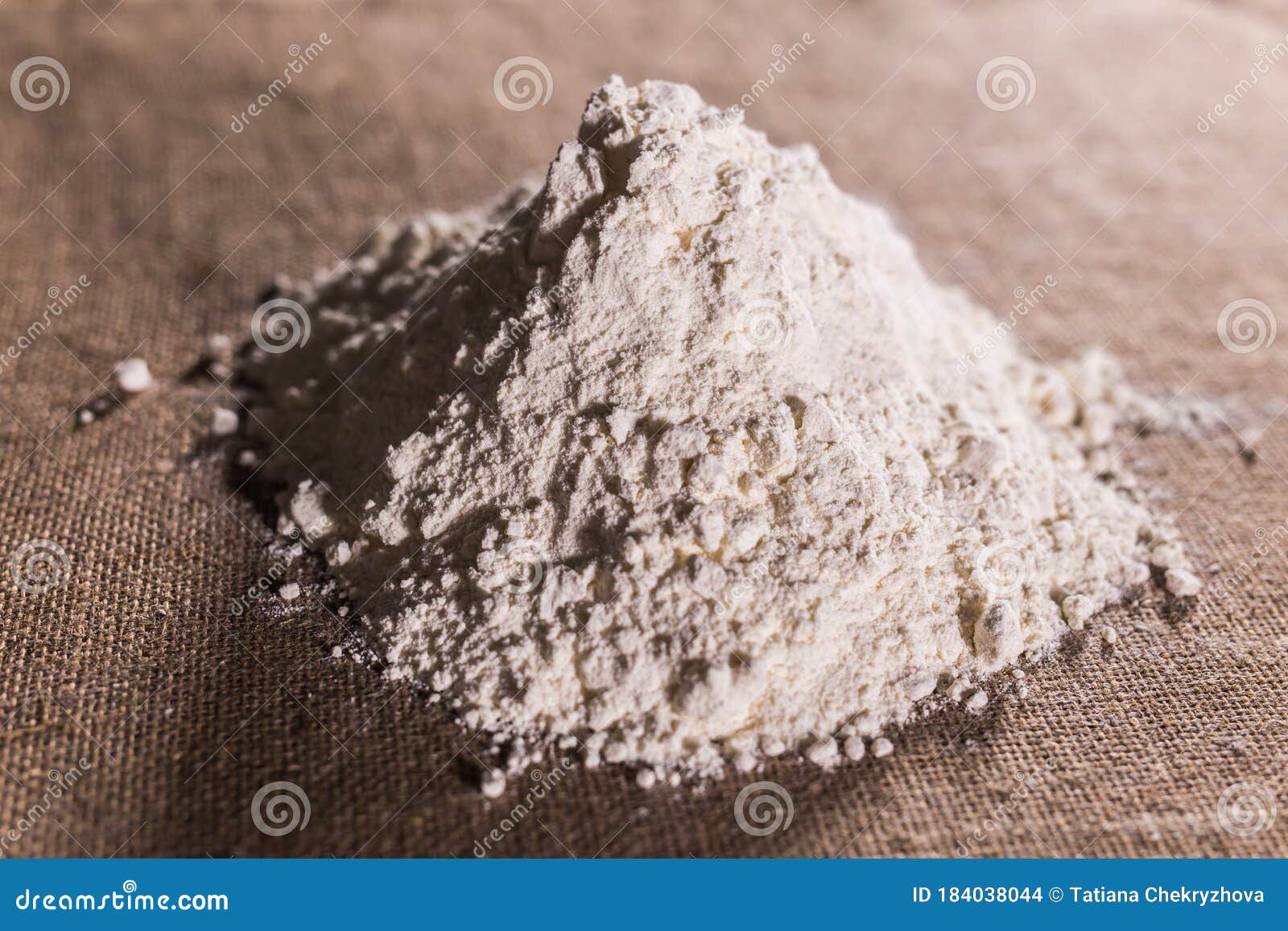 White Flour on Textile Background Texture Photo Stock Photo - Image of ...