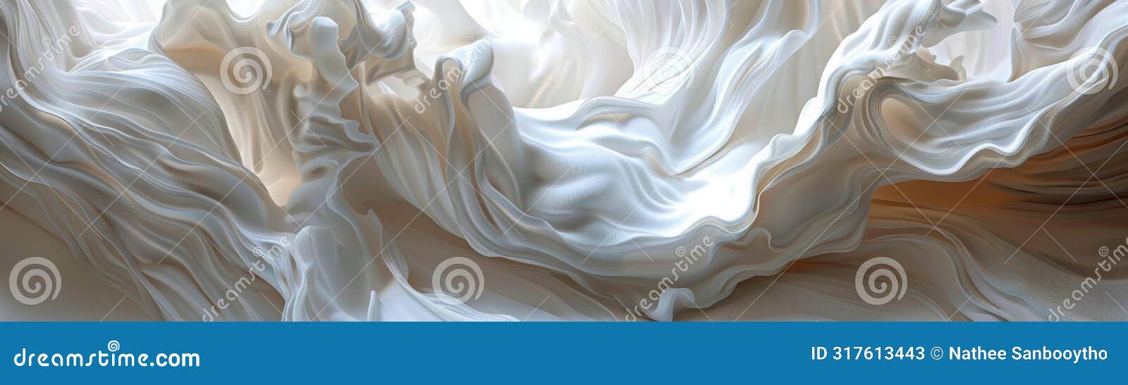 White Flowing Fabric, Soft And Elegant Royalty-Free Stock Photography ...