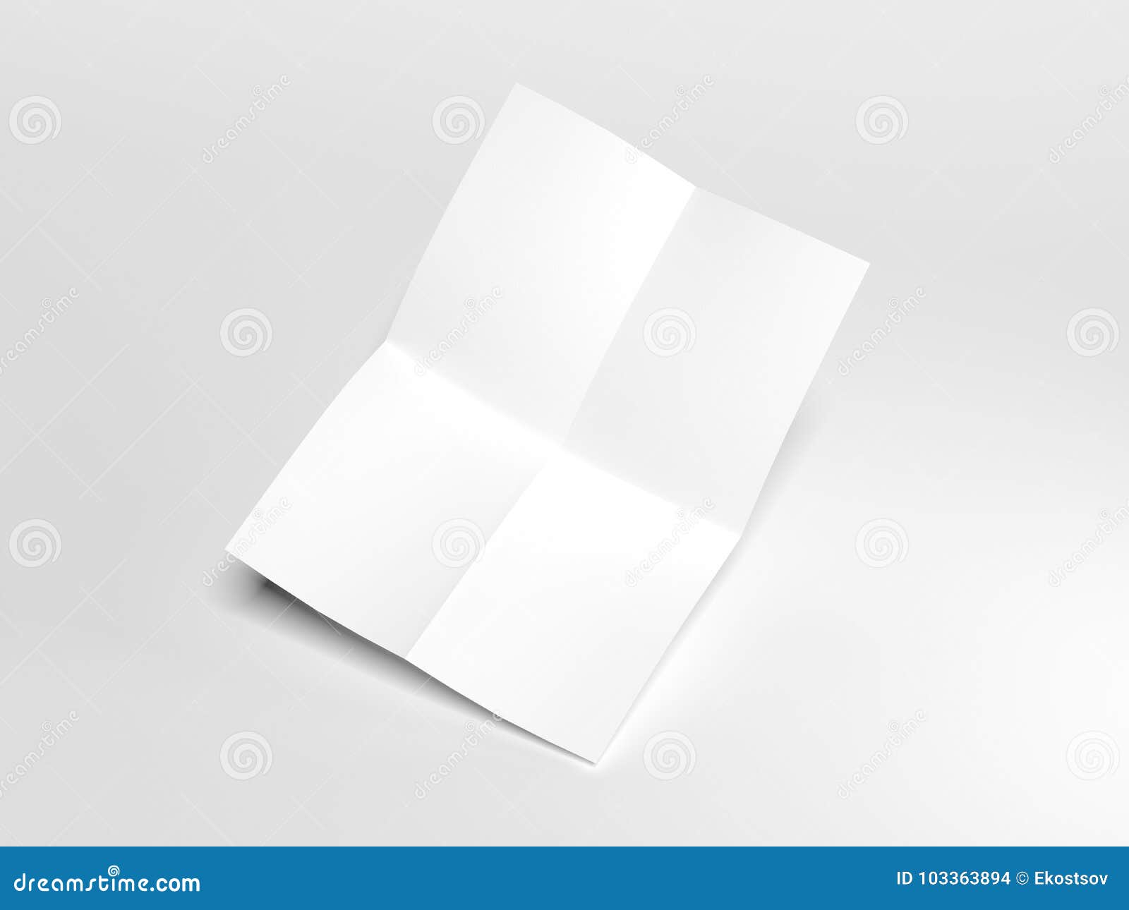 Folded Sheet Of Paper Vector Illustration | CartoonDealer.com #19514484
