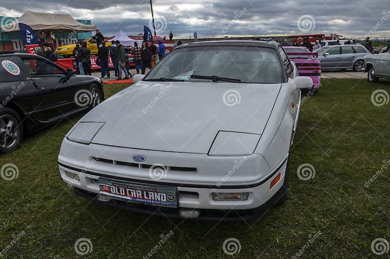 The White Ford Probe is a Liftback Coupe Produced by Ford Editorial ...