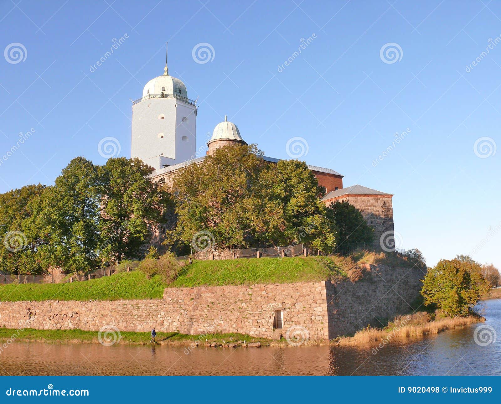 White fortress stock photo. Image of medieval, protection - 9020498