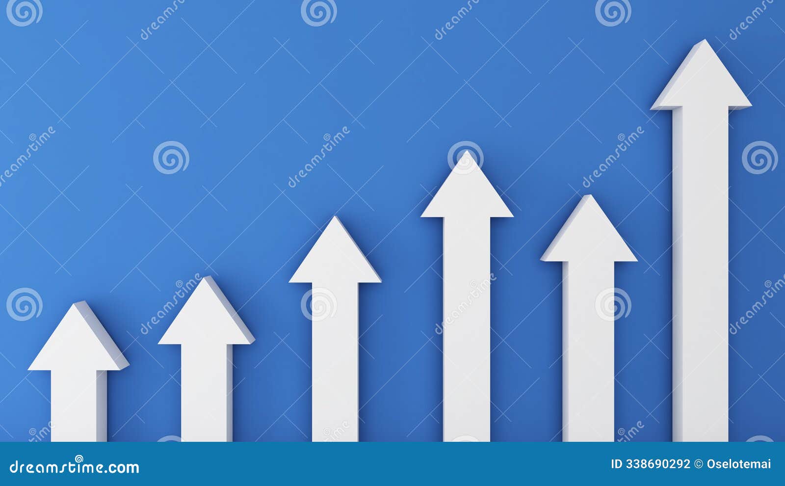 White Forward Arrow on Blue Background, Working Together with Forward ...