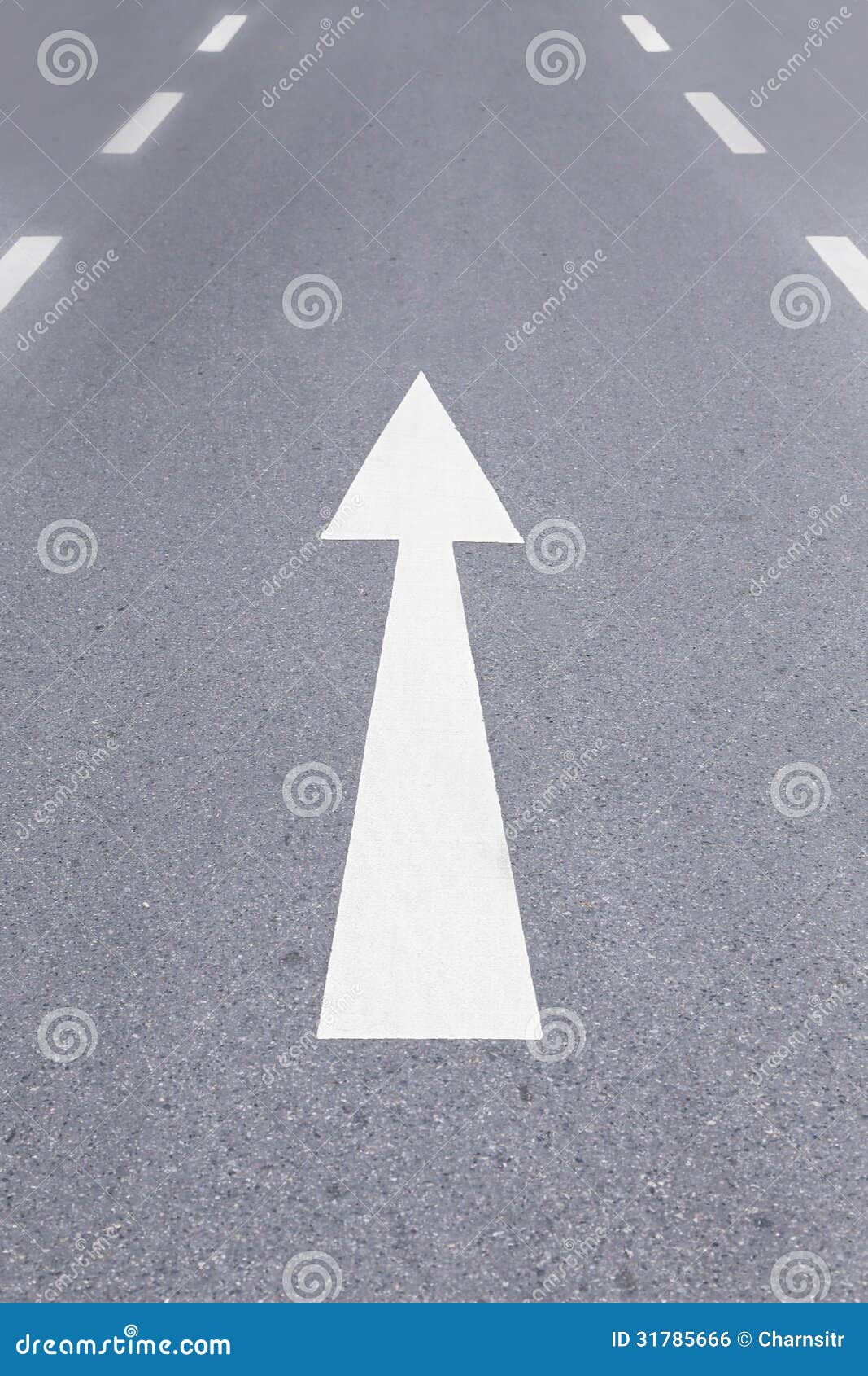 White Forward Road Sign Royalty-Free Stock Photo | CartoonDealer.com ...