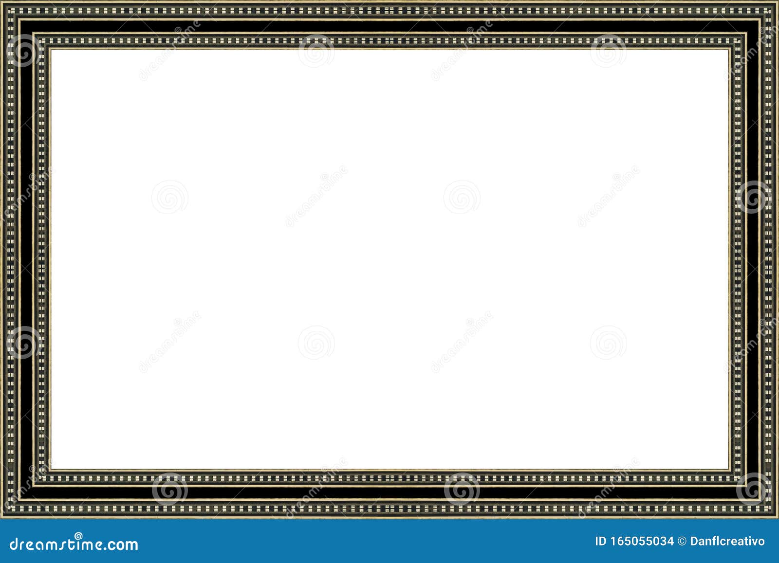 White Background with Decorated Borders Stock Photo - Image of elegant ...