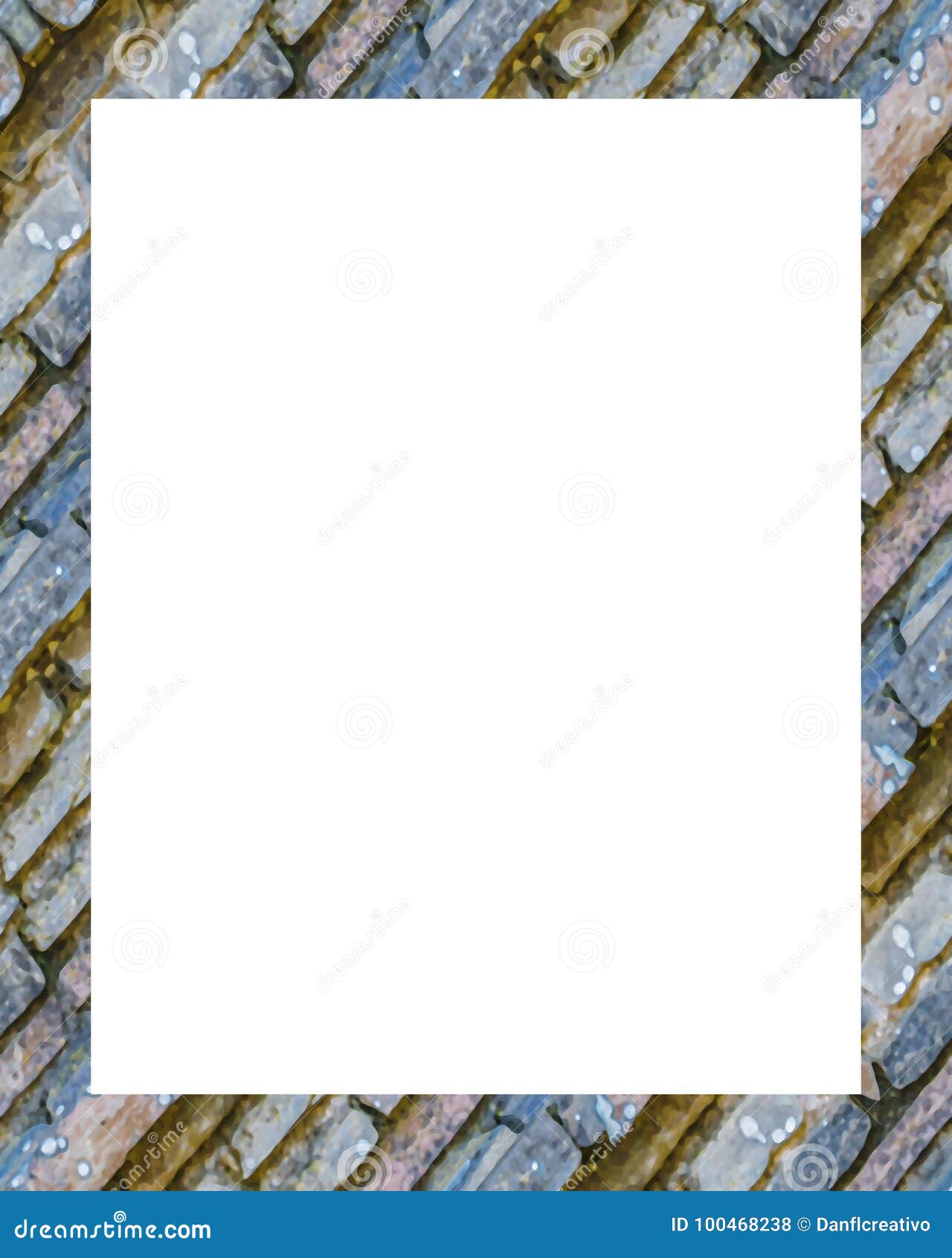 White Frame with Decorated Borders Stock Photo - Image of patterned ...