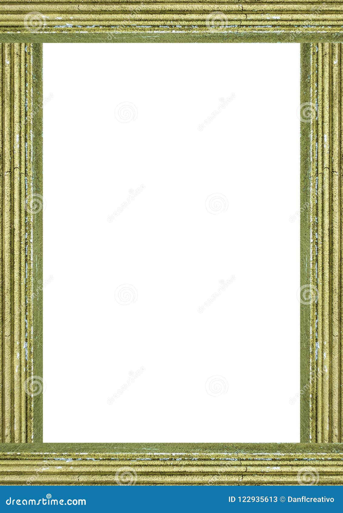 White Frame with Concrete Relief Borders Stock Image - Image of vintage ...